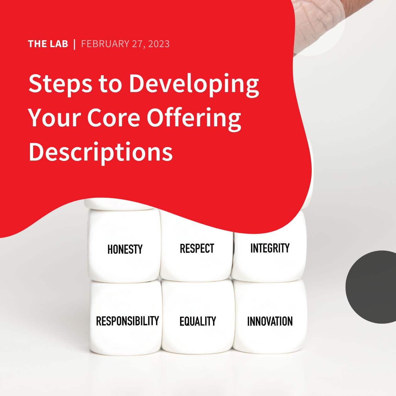 Steps to Developing Your Core Offering Descriptions - Accentuate